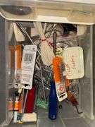 Tool Storage Bin with Assorted Hand Tools, Reloading and Cleaning ...