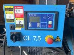 Boge CL 7.5 Air Compressor with Wayne Air Compressors Tank, 2005 ...