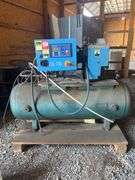 Boge CL 7.5 Air Compressor with Wayne Air Compressors Tank, 2005 ...