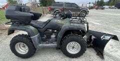 2012 Honda Rubicon 4 Wheeler with Snow Plow - No title - Metzger ...