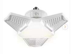 BEYOND BRIGHT 20-Watt 72 LED Lamp Lights 6500K Garage Ultra-Bright ...