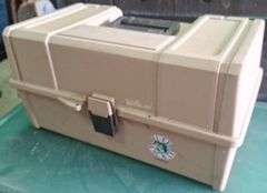 Contico plastic tackle box 14" - Metzger Property Services, LLC