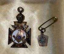 Freemason Jewelry Set inc. Gold and Sterling Silver Rings - Metzger ...