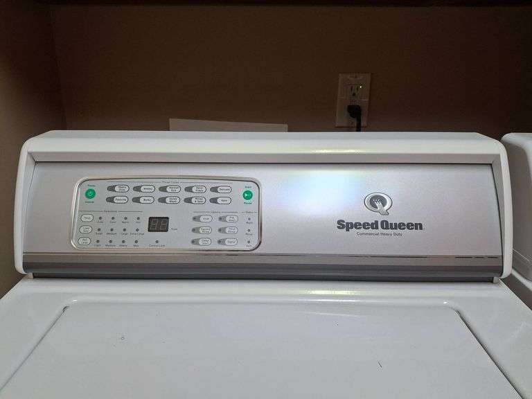 Speed Queen Top-Loading Washing Machine, Model AWNE92SP113TW01 26″ x 28 ...