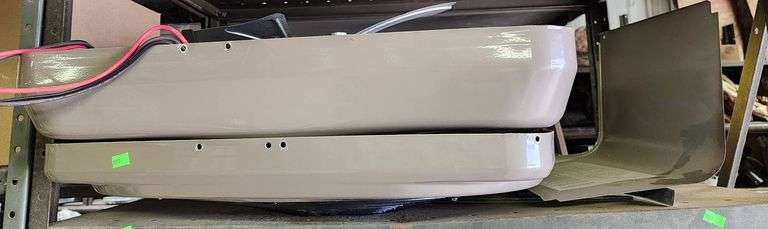 Metal Exhaust Fan Housing With Electric Motor and Blade Assembly ...