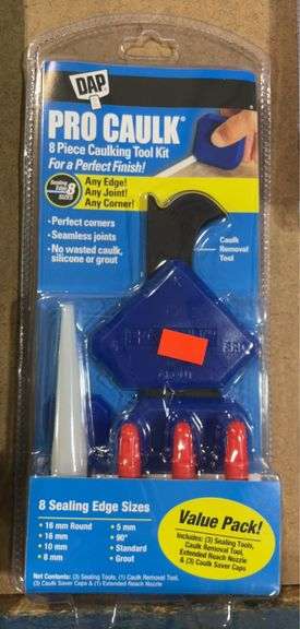 Dap Pro Caulk 8Pc Caulking Tool Kit - Metzger Property Services, LLC