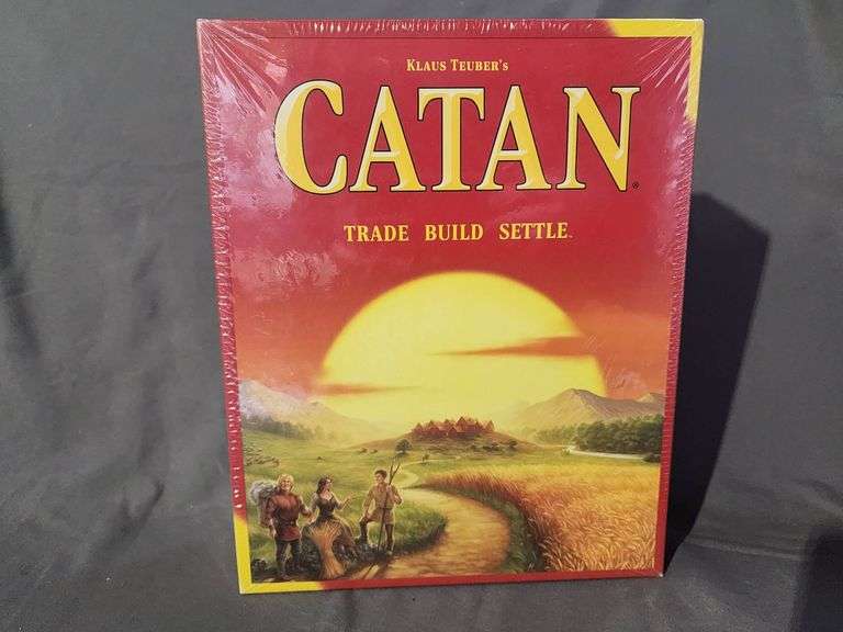 Sealed ‘Catan’ Board Game by Klaus Teuber - Metzger Property Services, LLC
