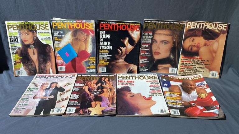 Selection of Penthouse Magazines, 1992–1997 Issues - Metzger Property Services, LLC