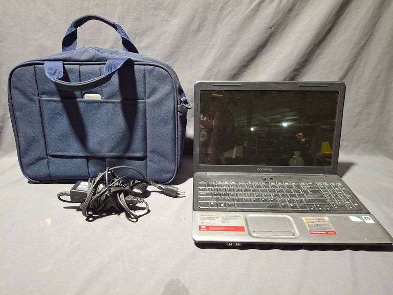Compaq Presario CQ60 Laptop With Power Adapter and Samsonite Carrying ...