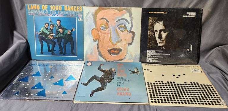 Vinyl Record Albums Featuring Various Artists and Genres - Metzger ...