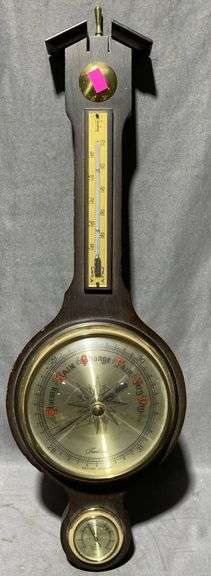 21-Inch Barometer, Hygrometer, and Thermometer Made in Western Germany ...