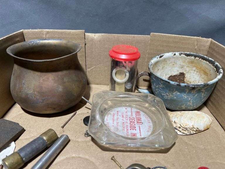 Metal and Small Utility Items with Two Metal Vessels - Metzger Property ...