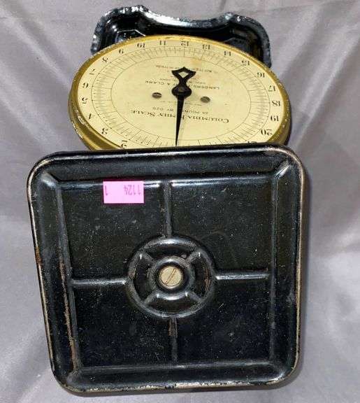 Columbia Family Scale by Landers, Frary & Clark 8”H - Metzger Property ...