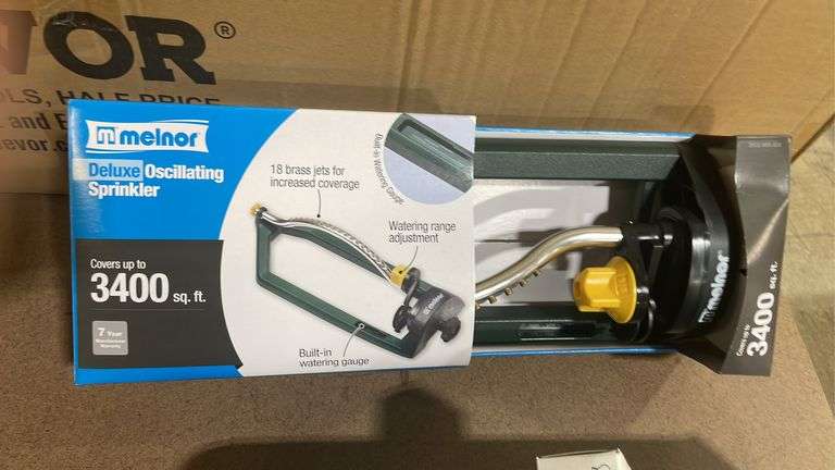 Melnor Deluxe Oscillating Sprinkler covers 3400Sqft - Metzger Property ...