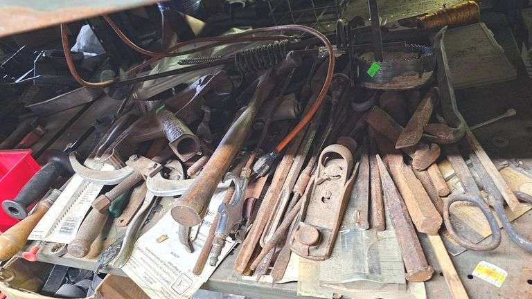 Metal and Manual Tools Including Hammers, Planes and Hand Saws ...