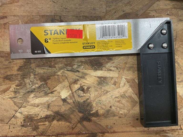 Stanley 8” Try/Mitre Square - Metzger Property Services, LLC