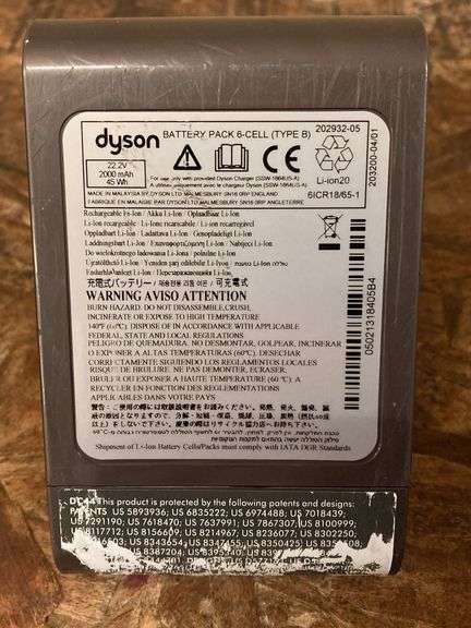Dyson Battery Pack - 6 Cell - Type B - Metzger Property Services, LLC