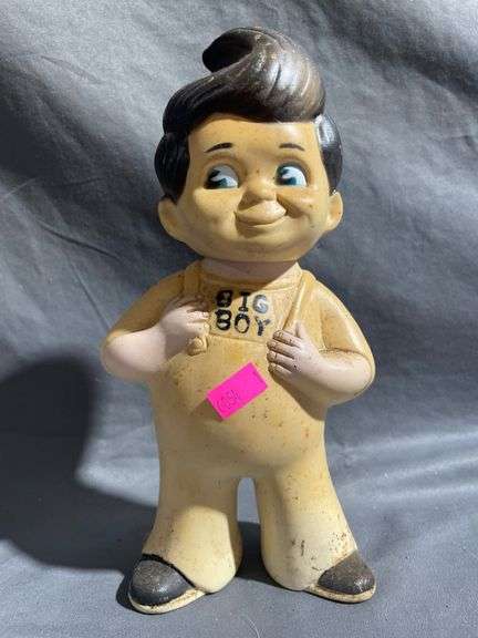 Rubber Coin Bank Shaped as Big Boy Mascot - Metzger Property Services, LLC