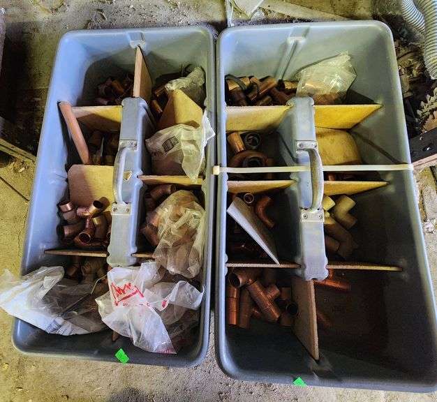 Two Organizers with Copper Pipe Fittings and Dividers - Metzger ...