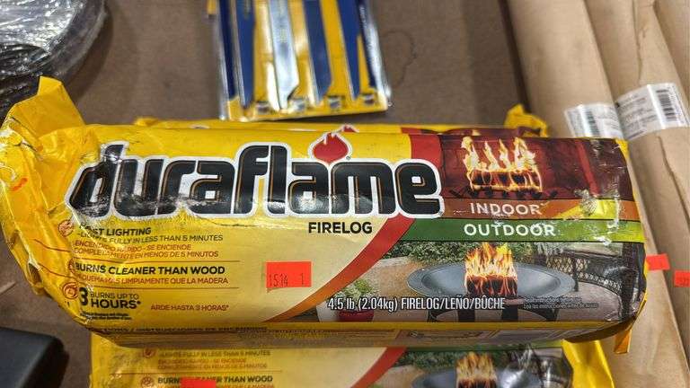 4.5 lbs. Wax Fire Log (Single Fire Log) - Metzger Property Services, LLC