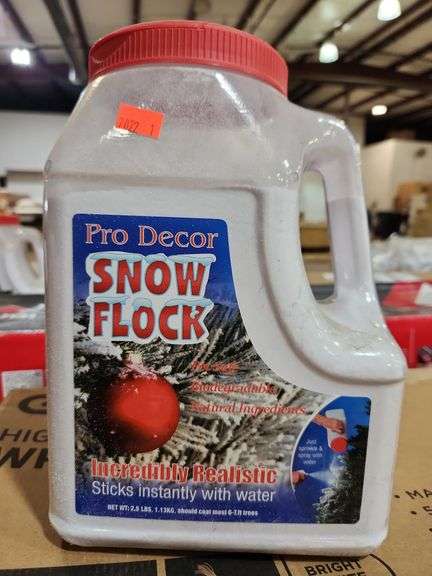 Pro decor snow flock 2.5lb. - Metzger Property Services, LLC