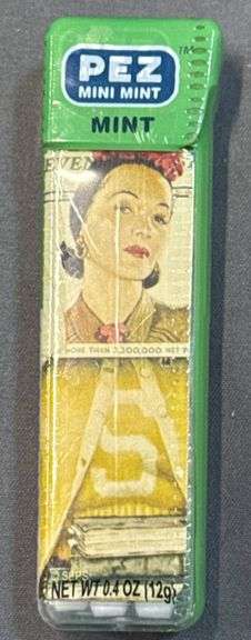 Set of Five PEZ Candy Dispensers Including Licensed Characters and Mini Mint Dispenser - Metzger ...