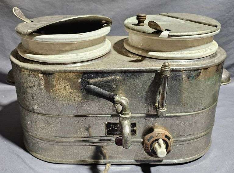 American Metal Ware Co. Dual-Reservoir Electric Coffee Urn - Metzger ...