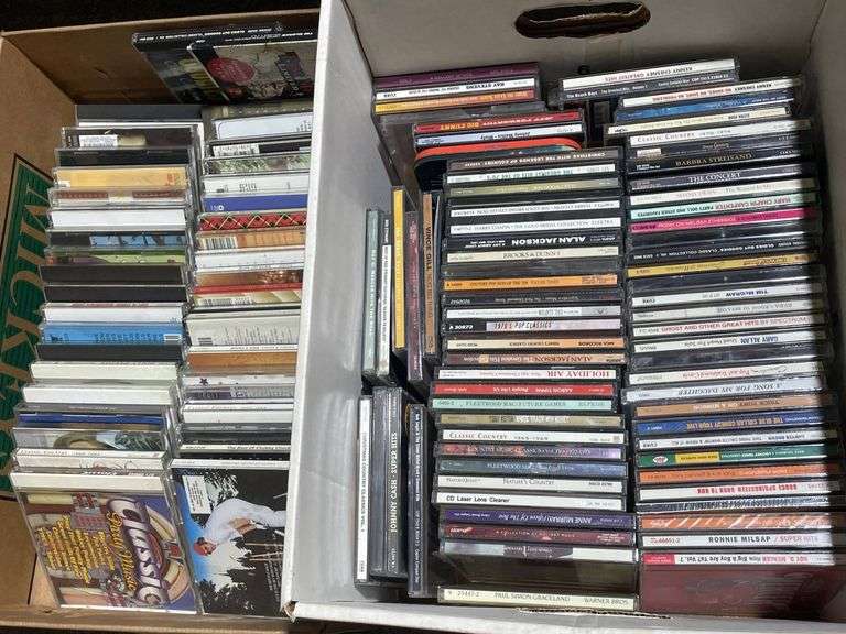 Music CDs in Jewel Cases Featuring Various Artists and Genres - Metzger ...