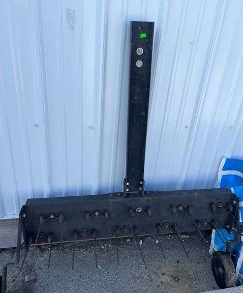 Tow-Behind Lawn Dethatcher with Metal Tines 40″ - Metzger Property ...
