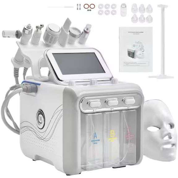 7 in 1 Professional Hydra Facial Machine for Spa, Hydrogen Oxygen ...