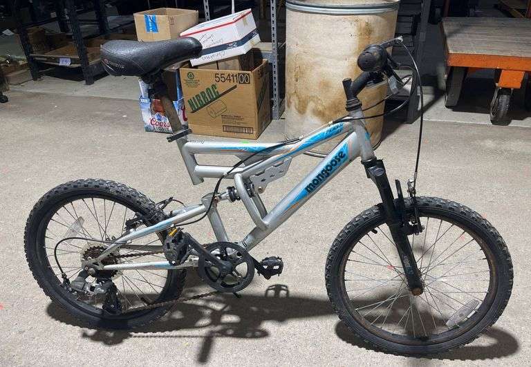 Mongoose Full-Suspension Youth Mountain Bike with Shimano Tourney ...