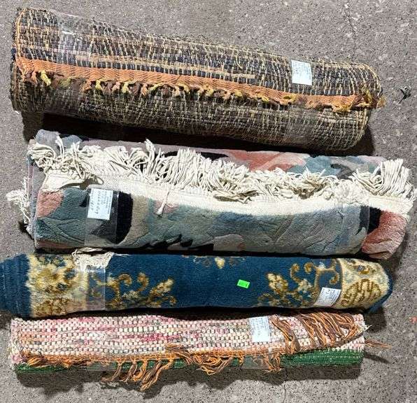 Rolled Textile Rugs in Various Designs and Sizes - Metzger Property ...