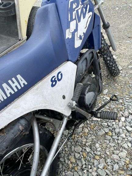 2007 Yamaha PW80 Dirt Bike, rebuilt motor has less than 100 miles, NO ...