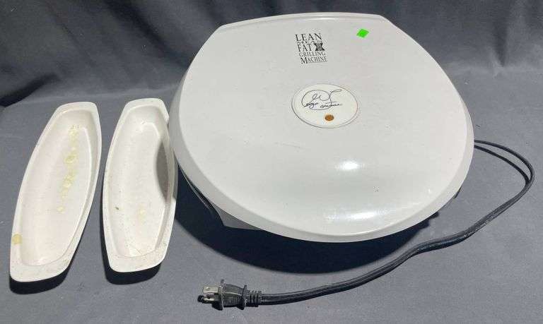 George Foreman Grilling Machine Model GR30 with Drip Trays - Metzger ...