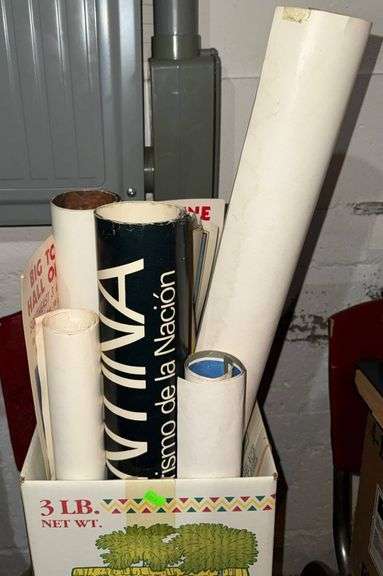 Group of Rolled Posters and Prints - Metzger Property Services, LLC