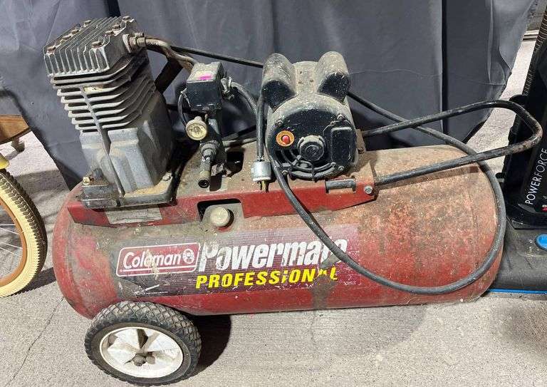 Coleman Powermate Professional Air Compressor with MagneTek Century AC ...