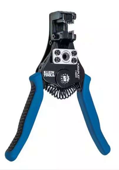 Klein Tools Katapult Wire Stripper and Cutter for 8-20 AWG Solid and 10 ...