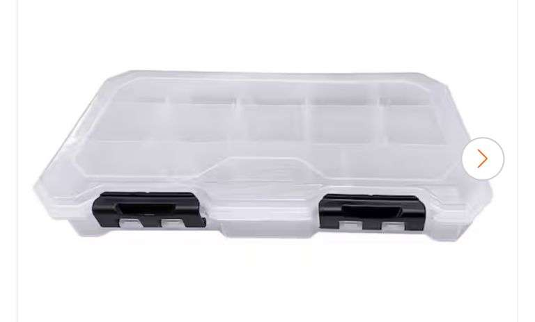 Anvil 12 in. 13-Compartment Storage Bin Small Parts Organizer - Metzger ...