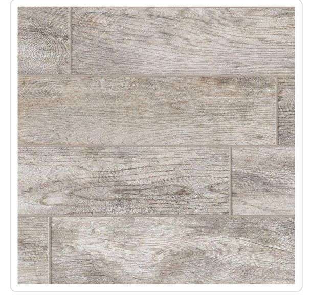 348 sq. Ft Marazzi Montagna Dapple Gray 6 in. x 24 in Porcelain Floor ...