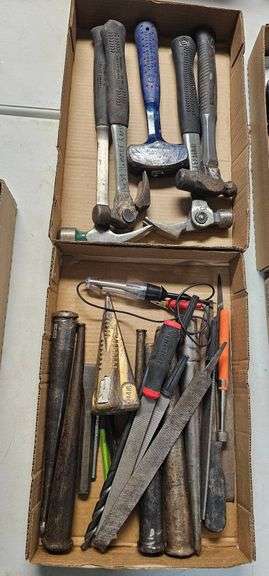 Hand Tools Including Hammers, Files, and Punches - Metzger Property ...