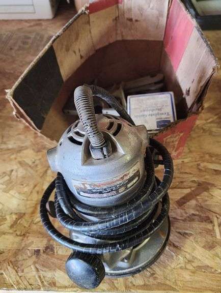 Rockwell Model 1001 Router Base with Model 1002 Motor and Accessories ...