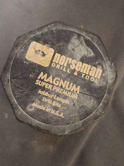 Norseman Magnum Drill Bit Set – not complete and Snap-on Tool Box ...