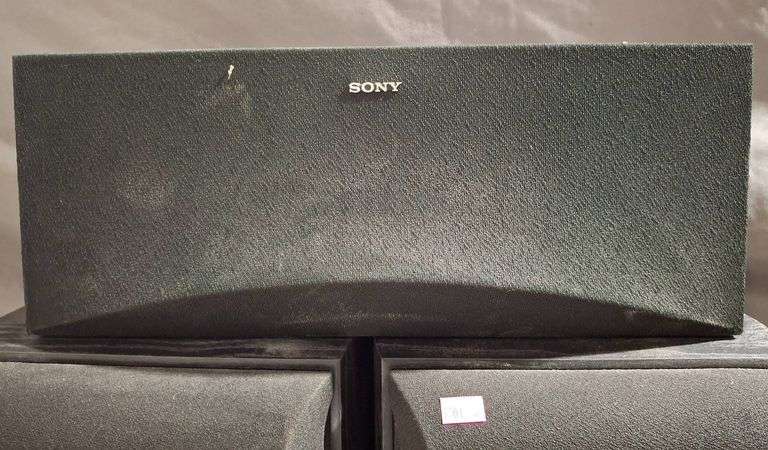 Sony Speaker System Including SS-F6000P Tower Speakers and SS-CN290 ...