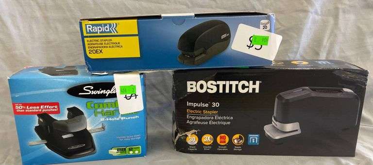 Three Electric Staplers From Swingline, Rapid and Bostitch - Metzger ...