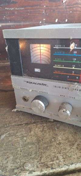 Realistic DX-160 Communications Receiver with Speaker - Metzger ...