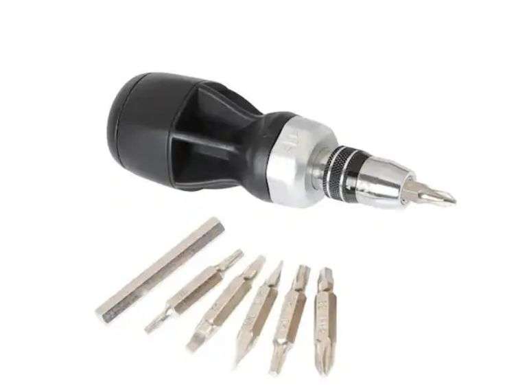 Husky 12-in-1 Quick Load Ratcheting Stubby Screwdriver Set - Metzger ...