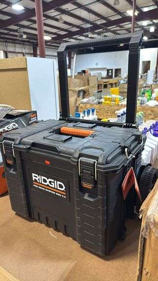 RIDGID Pro Gear System Gen 2.0 Stackable 25 in All Terrain Rolling Tool ...