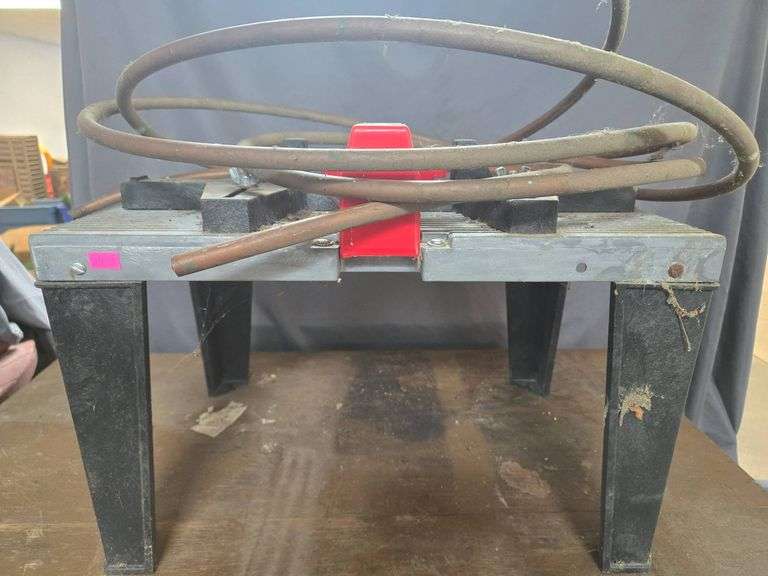 Sears Craftsman Router Table Model 925475 With Coiled Metal Tubing ...