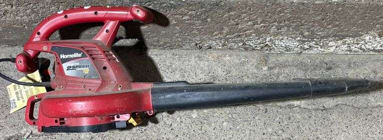 Homelite UT42120 Two-Speed Electric Blower 12A - Metzger Property ...