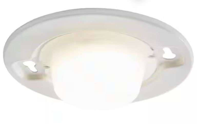 Commercial Electric 5 in. Closet Utility Light Lampholder Switch ...